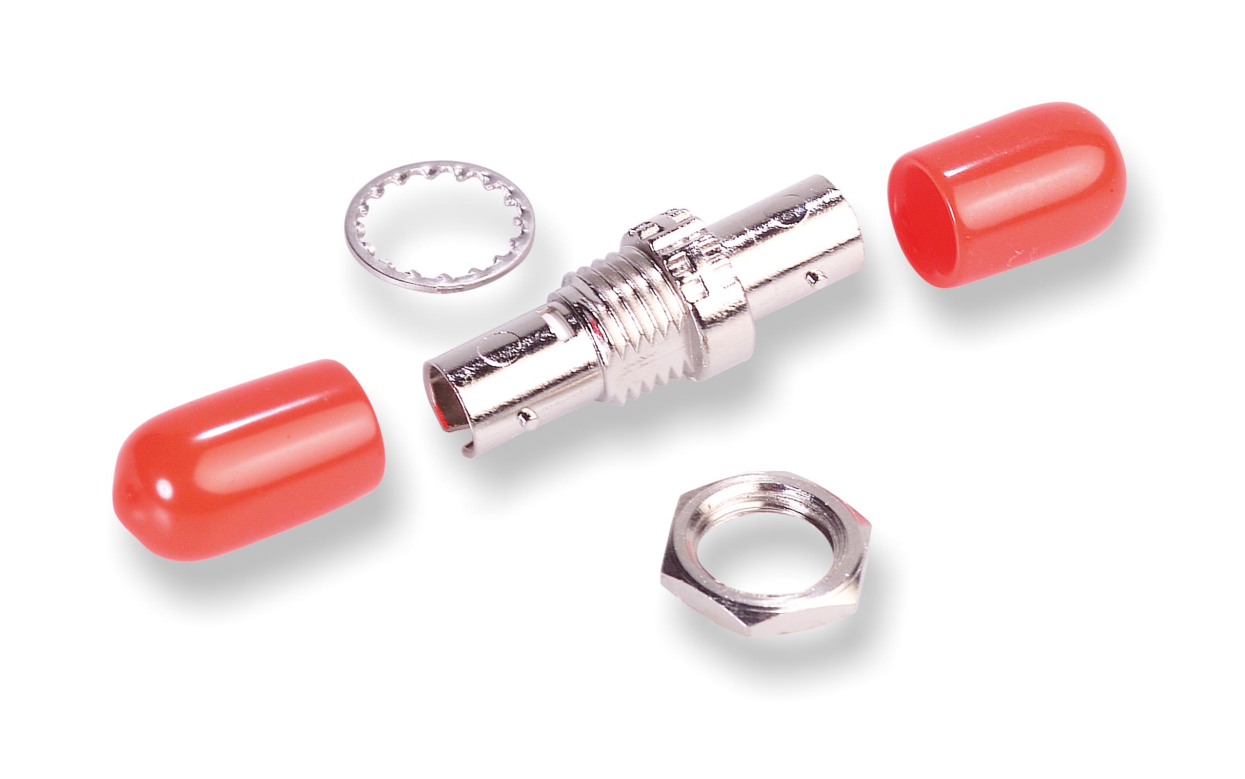 AMP Fiber Adaptor ST/ST MM plastic sleeve